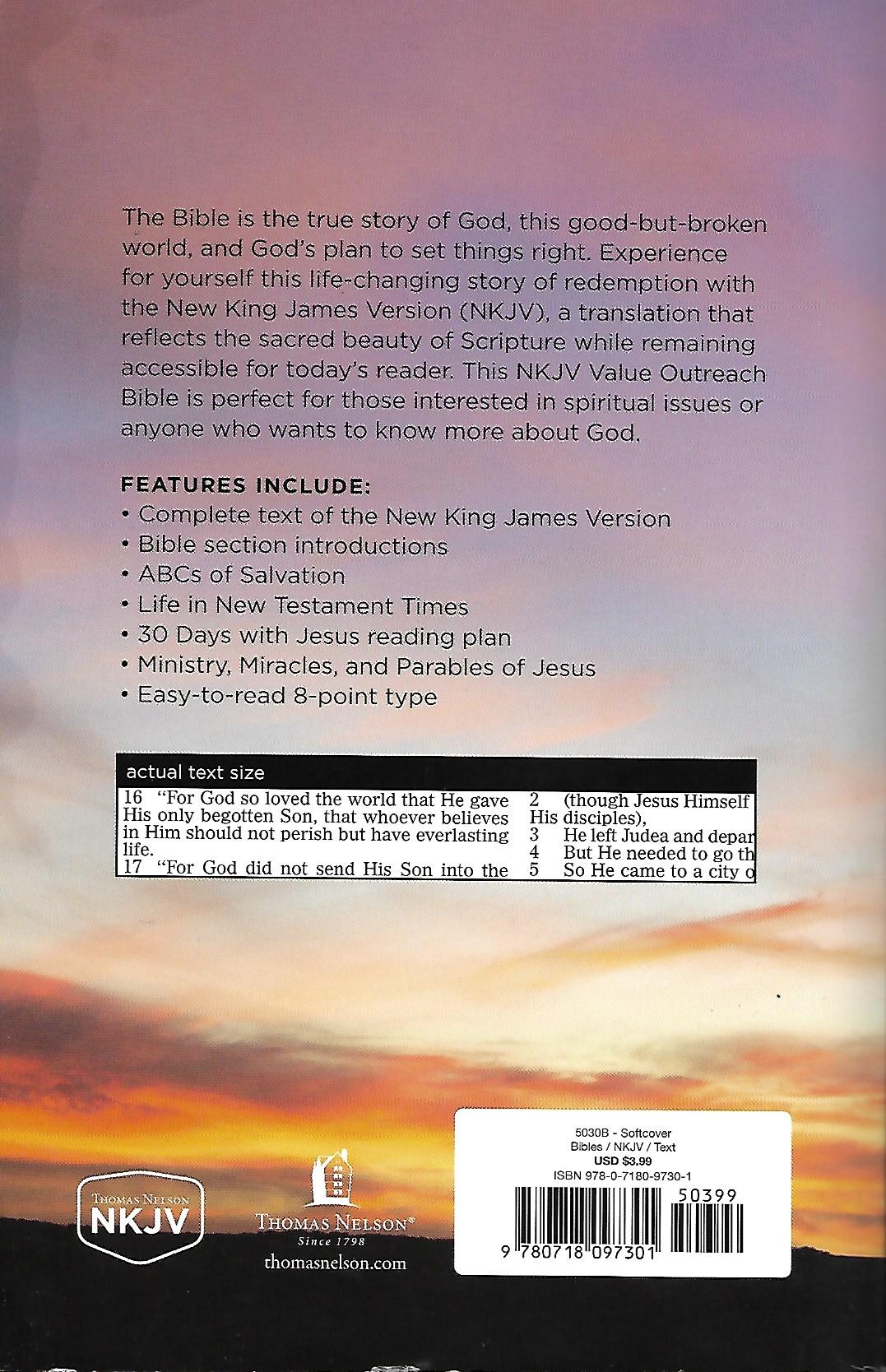 NKJV Holy Bible Paper Back – Truth & Sincerity